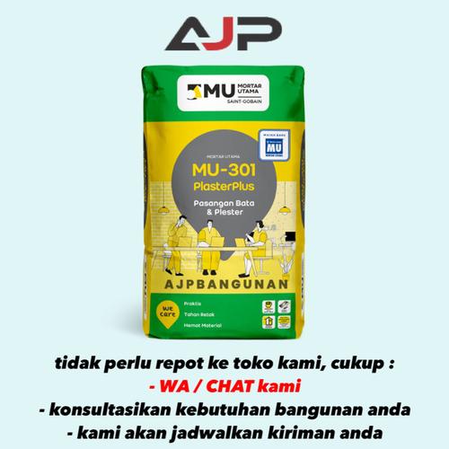 Jual MORTAR UTAMA 301 | MU 301 | Pasangan bata & Plaster | 40 kg - Kota ...