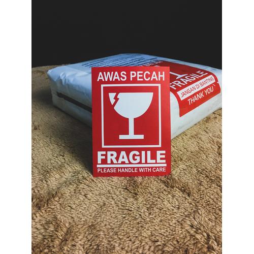 Jual Sticker Fragile Handle With Care Stiker Hati-Hati Awas Pecah - 01 ...