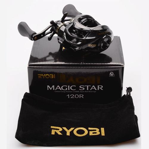 Jual RYOBI Magic Star 120 L/R Kerekan Reel BC Pancingan Casting Baitcasting - Kanan, Doff ...