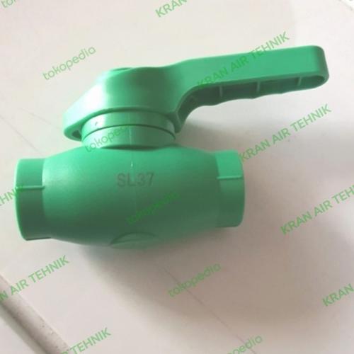 Jual Ball Valve ppr stop kran 1/2inch/20mm panas/dingin - Jakarta Pusat ...