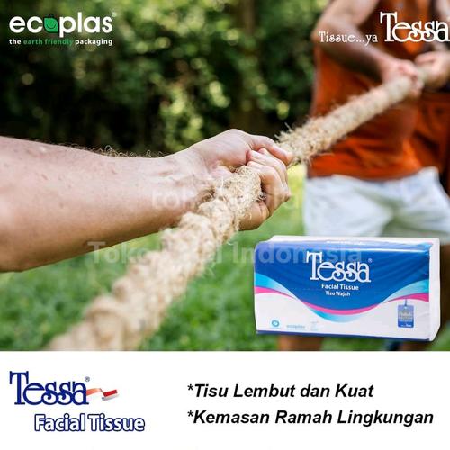 Jual Tisu Tessa Natural Soft 250 Sheet/Tessa Facial Tissue 250 Lembar ...