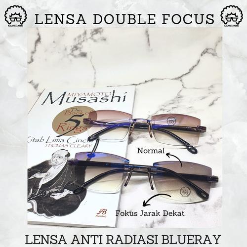 Jual Kacamata Plus Baca dan Jalan Progresif Anti Radiasi Pria Wanita ...