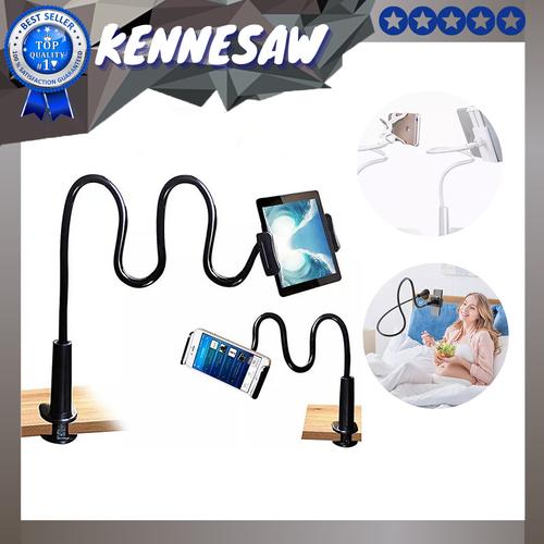 Jual phone and tablet holder meja flexible lazypod arm universal stand ...