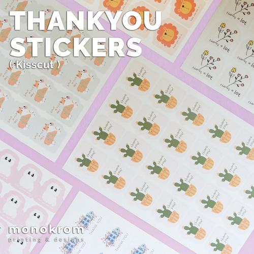 Jual Thank You Sticker | Stiker Thank You | Stiker Terima Kasih - SCT ...