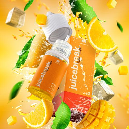 Jual Juicebreak Golden Mocktail - Mango & Orange Salt Nic 30ML - Liquid - SALT 30MG 30ML - Kab ...