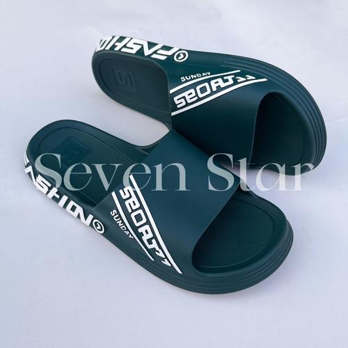 Jual Seven Star Sandal Pria Selop Sendal Pria Santai 2136 - Biru Tua ...