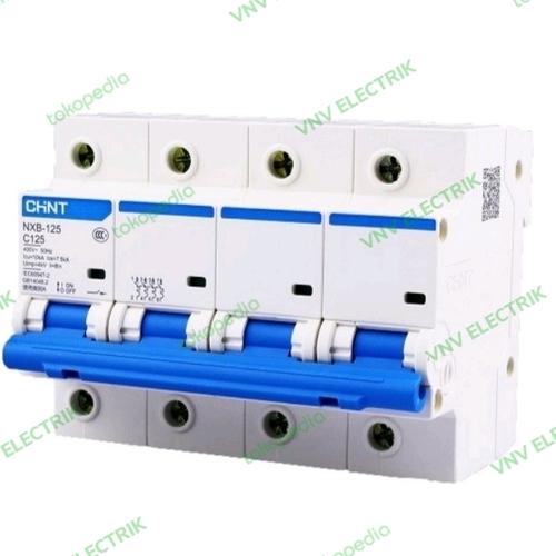 Jual MCB DIN RAIL 4P 10kA NXB - 125 (80A 100A 125A) CHINT - Jakarta ...