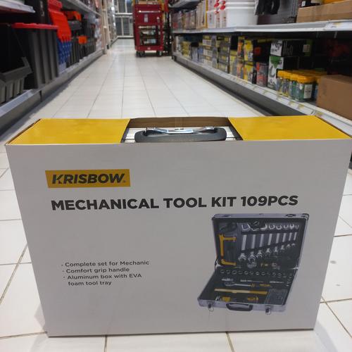 Jual Tool kit Set Perkakas 109pc Krisbow Box Aluminium - Kota Surabaya ...