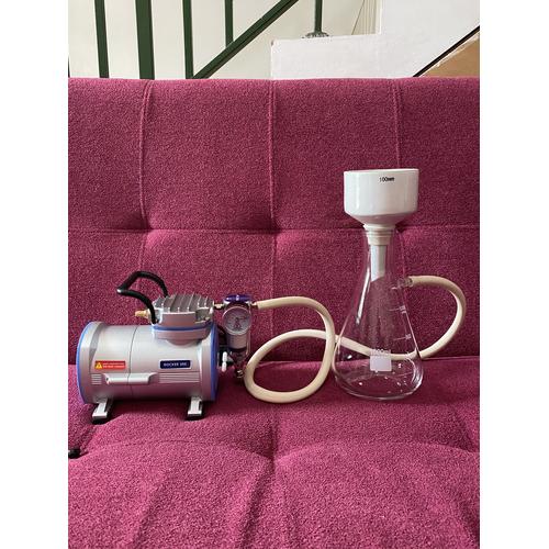 Jual Laboratory Buchner Filter Funnel 1000ml & 100mm Plus Vacuum Rocker ...