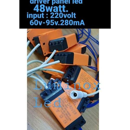 Jual Driver Led Panel Light 48 Watt 48W Trafo Power Supply Panel Led ...