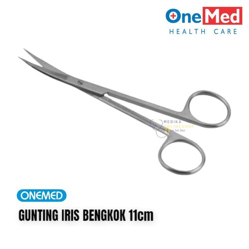 Jual GUNTING IRIS LURUS DAN BENGKOK 11CM - ONEMED MEDIKAONLINESHOP ...