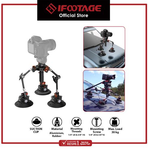 Promo Ifootage Spider Crab Vehicle Camera Mount VM1 Cicil 0% 3x ...