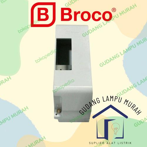 Jual Broco Box MCB 1 grup Outbow Tempel 17101 Box MCB 1P Ob abu - Kota Semarang - GUDANG LAMPU ...