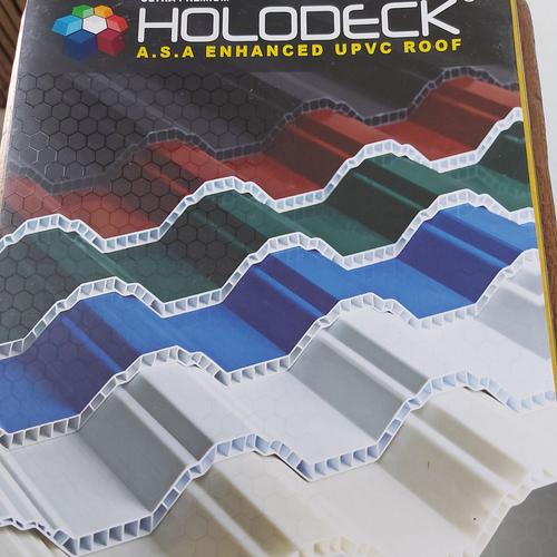 Jual Atap HOLODEK UPVC 12MM Eff 780, setengah Meter,warna Merah - Putih ...