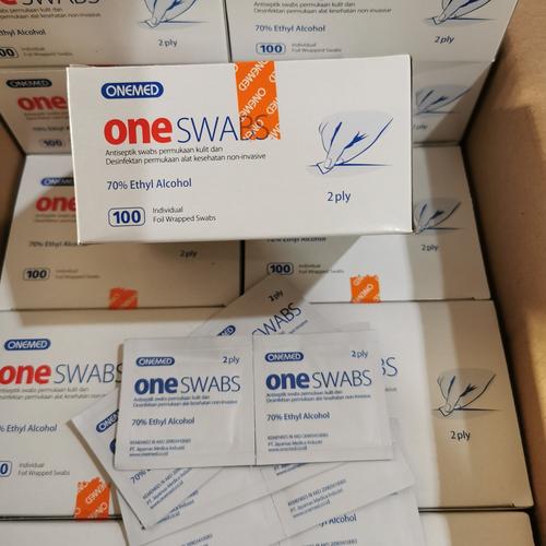 Jual Alcohol Swab OneMed 70% - 1 Pcs - Jakarta Barat - Beautyclover ...