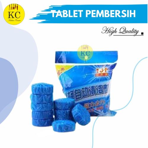 Jual Tablet Biru Pembersih Penyegar Kloset Closet Toilet WC - closet ...