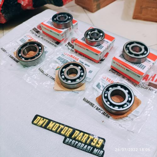 Jual LAKER LAHER BEARING RASIO SET N-MAX NMAX LEXI AEROX 6 PCS ORIGINAL ...