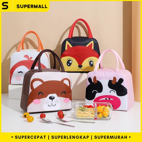 Promo SUPERMALL Lunch Box / Tas Bekal Anak - Tas Bekal Makanan Cooler ...