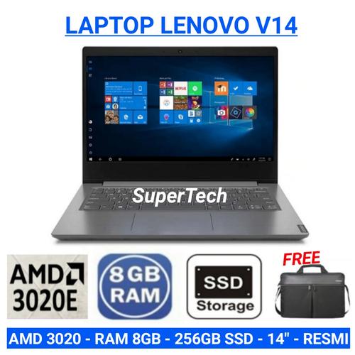 Jual LAPTOP LENOVO V14 AMD 3020 RAM 8GB SSD 256GB 14" - Jakarta Utara ...