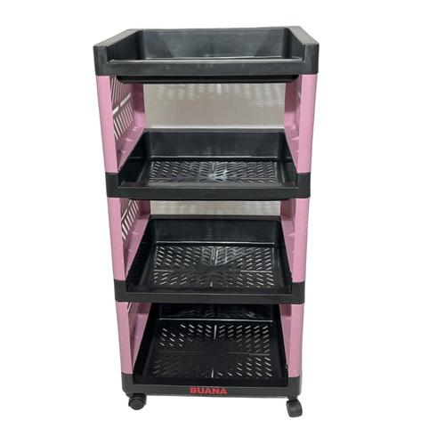 Jual Rak plastik 4 susun Rak serbaguna 4 tingkat Rak yoyo 4 susun ...