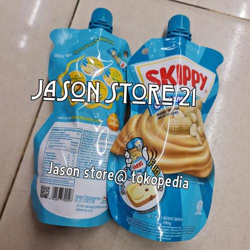 Jual Selai skippy peanut 290 gram/selai kacang skippy 290 gram/selai ...