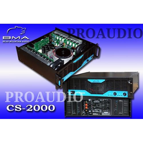 Jual POWER AMPLIFIER BMA 2 CHANNEL CS2000 CS 2000 Original Garansi 1 ...