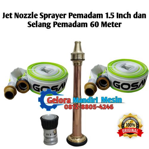 Jual Paket Jet Nozle Selang Pemadam Panjang 60 Meter Komplit Variable ...