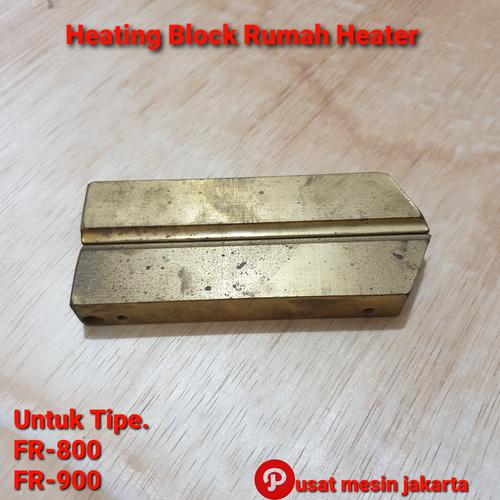 Jual HEATING BLOK RUMAH HEATER MESIN CONTINUOUS SEALER FR-800 / FR-900 ...