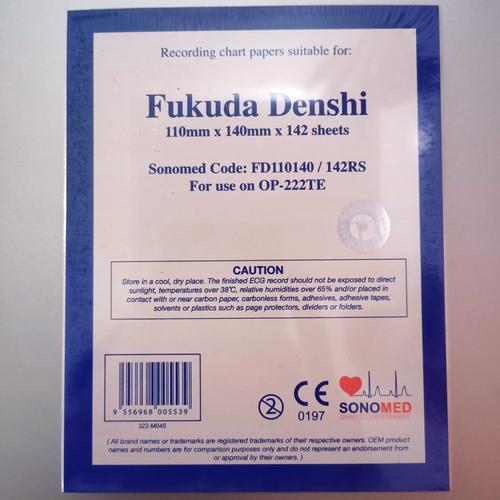 Promo Kertas EKG/ECG Fukuda Denshi/Universal 110mm×140mm×142sheets ...