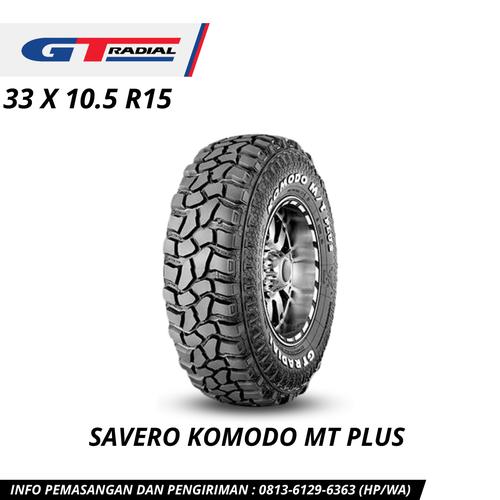 Jual Ban Mobil 33 X 10.5 R15 GT Savero Komodo M/T Plus - Kota Medan ...