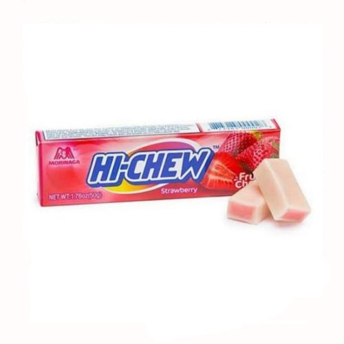 Jual Permen Kenyal Hi-Chew Rasa Strawberry Morinaga Candy Chewy Japan ...