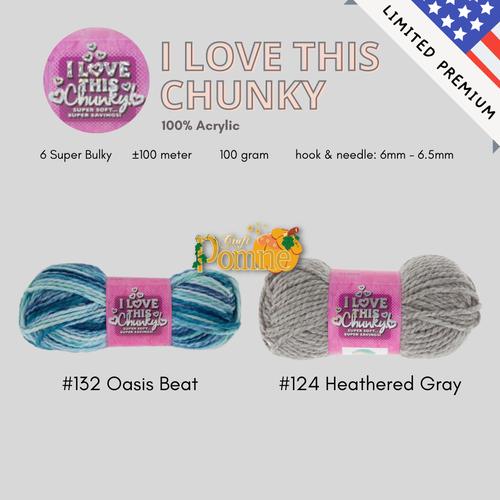 Jual LIMITED USA - I LOVE THIS CHUNKY YARN - BENANG ACRYLIC PREMIUM ...
