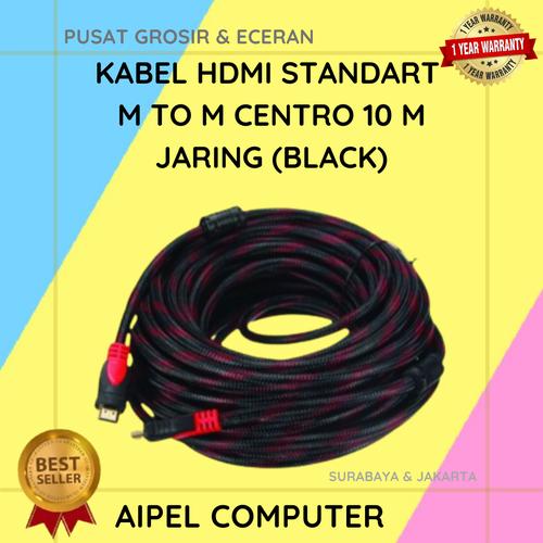 Jual KABEL HDMI MALE TO MALE BEST 10 M JARING - Kota Surabaya - AIPEL ...