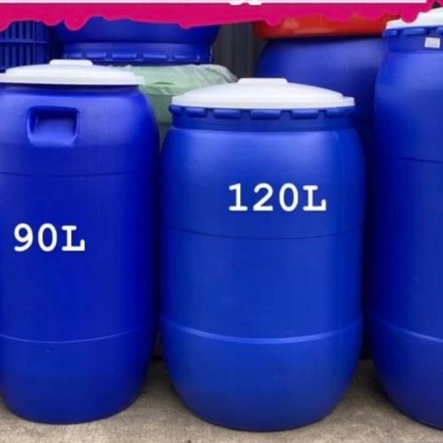 Jual Tong Air Biru + Tutup 60 90 120 150 Liter Green Leaf Tempat Sampah ...