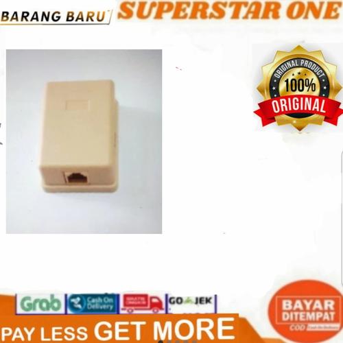 Jual Roset telepon Terminal 1 Lubang RJ11 - Kab. Serang - superstar one ...