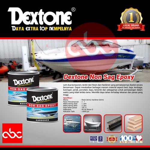 Jual Lem DEXTONE Non Sag Epoxy resin Hardener Kapal Bocor ,toren air ...