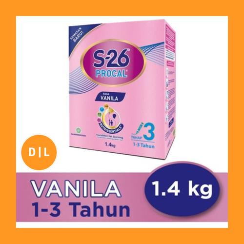 Jual s-26 Procal Tahap 3 Regular 1400gr / S26 Procal 3 Pouch 1.4kg 1.4 ...