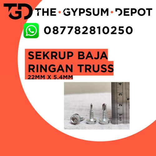 Jual Skrup / Screw / Sekrup Baut Baja Ringan C Truss dan Batten 2cm ...