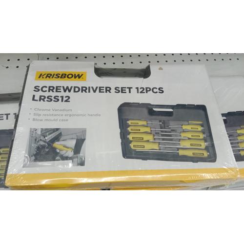 Jual SET OBENG MEKANIK OBENG PUKUL KRISBOW MECHANIC SCREWDRIVER 12 PCS ...