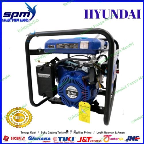 Jual Genset HYUNDAI mini HDI 1800 Watt Generator Listrik Bensin ...