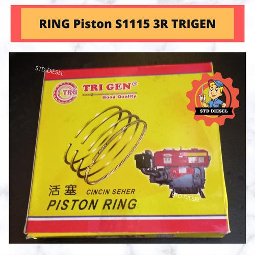 Jual Ring Piston Diesel Engine S1115 ZS1115 3R TRIGEN - Kota Semarang - STD DIESEL | Tokopedia