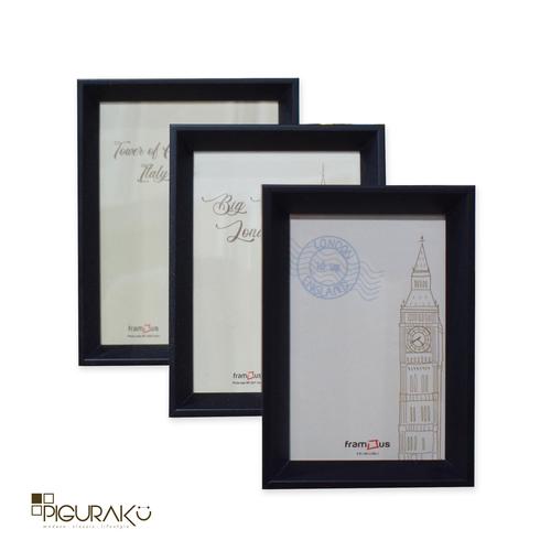 Jual Bingkai Foto 4R, 5R, 6R -Minimalis-Pigura 4R, 5R, 6R- Black ...