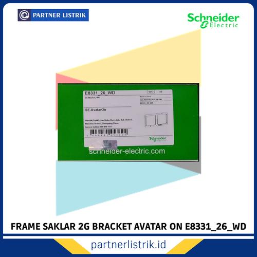 Jual FRAME SAKLAR 2G BRACKET AVATAR ON E8331_26_WD COLOUR TINT WOOD ...