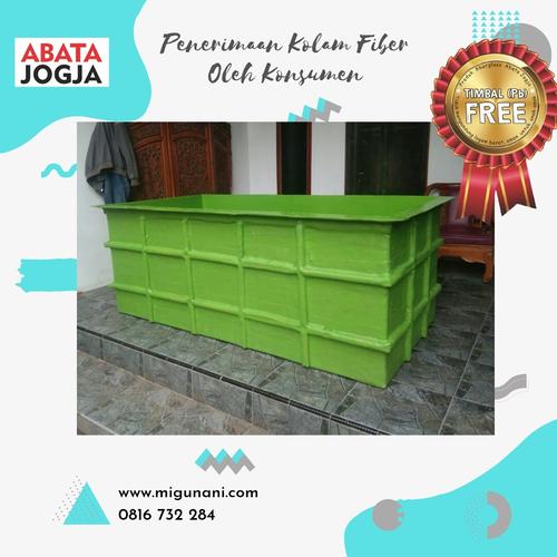 Jual Bak fiber / kolam fiber polos ukuran 215 x 155 x 70cm - Kab ...