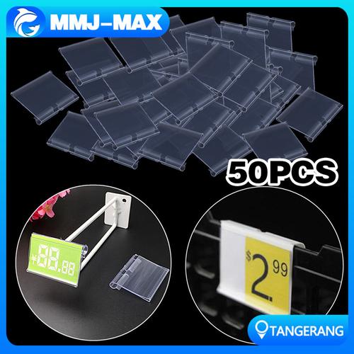 Jual 50pcs Tempat Harga Rak Minimarket/Label Harga Mika/Label Harga PVC ...