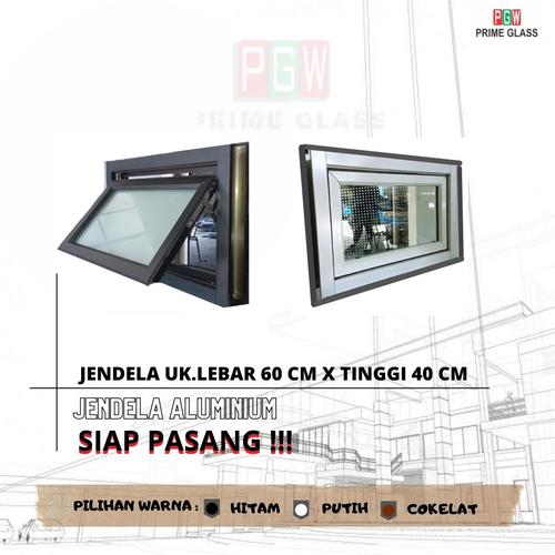 Jual Jendela Bouven Aluminium - Putih, Clear - Kab. Bogor - Prime Glass ...