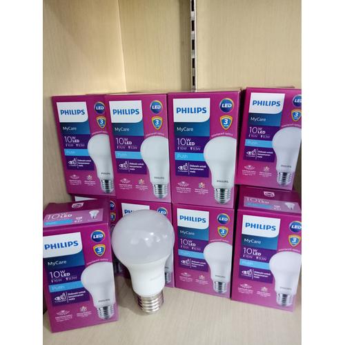 Jual Lampu Bohlam LED Philips 10 Watt Putih/Cool Daylight (10W 10 W 10Watt) - Kab. Banyumas ...