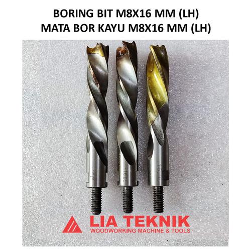 Jual M8x16 (LH) Drill Threaded Shank | Mata Bor Kayu Drat | Taiwan ...