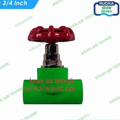 Jual Gate Valve PPR 2inch/63mm/Rucika Green - Jakarta Pusat - KRAN AIR ...