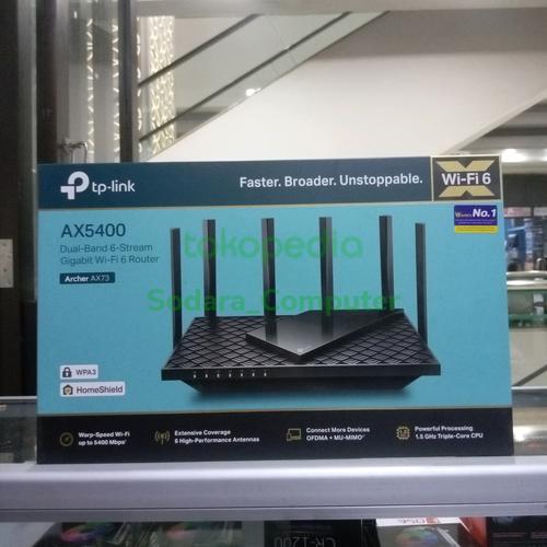 Jual Tp-link Archer AX73 AX5400 Dual-Band 6-Stream Gigabit WiFi 6 ...